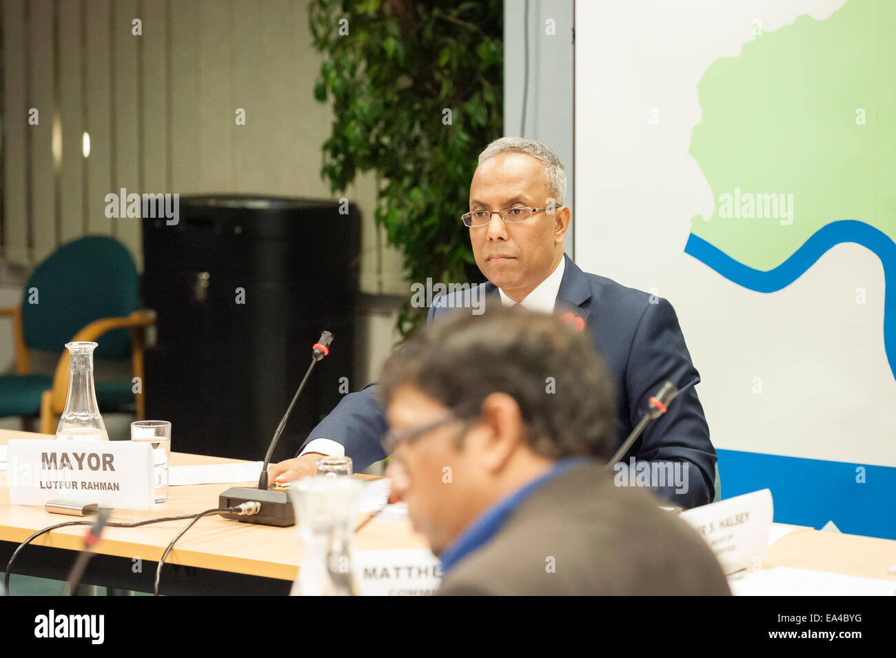Tower Hamlets Town Hall, Mulberry Place, 5 Clove Crescent, east London ...
