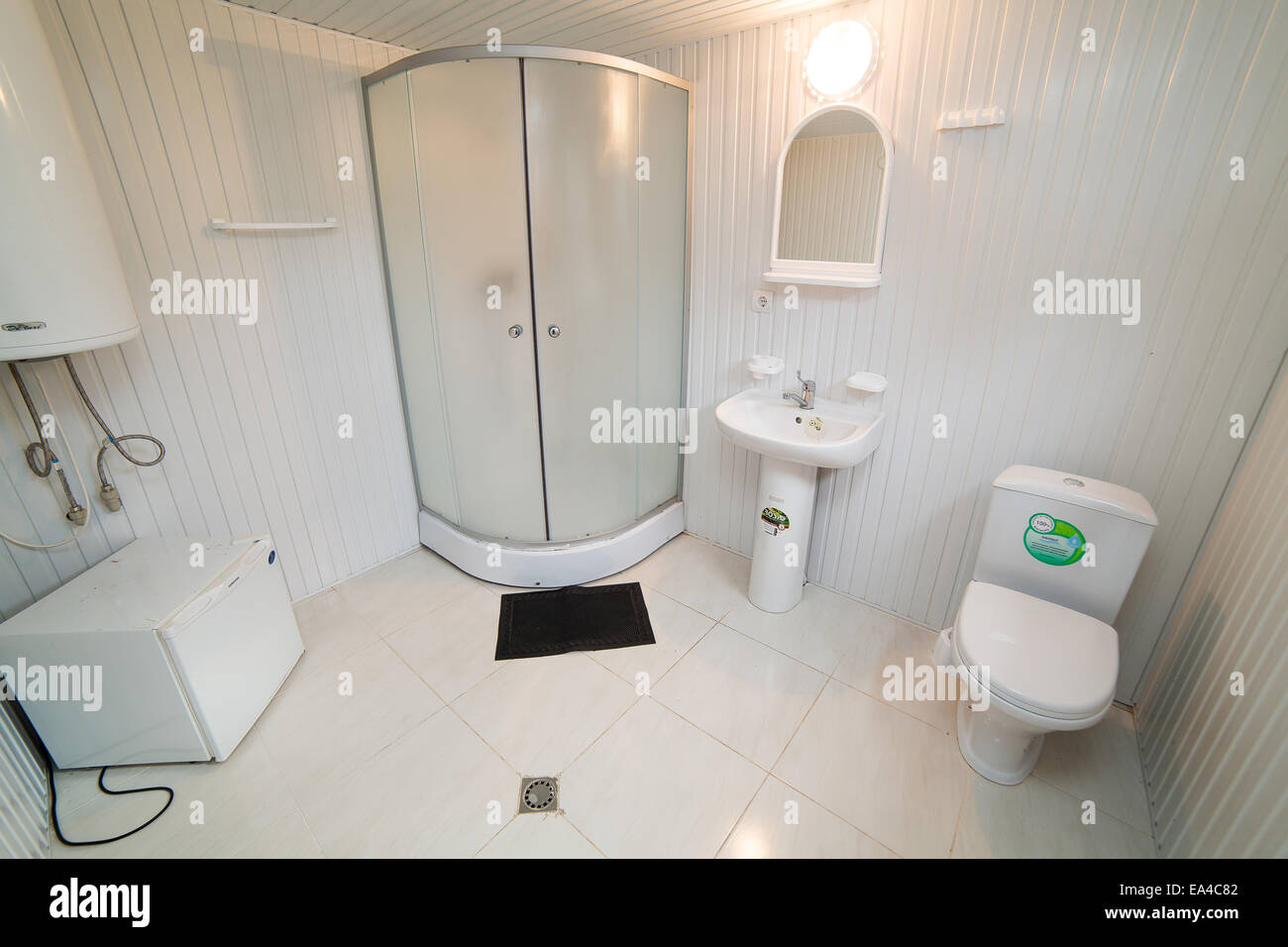 Bathroom, WC, toilet, lavatory room interior design Stock Photo - Alamy