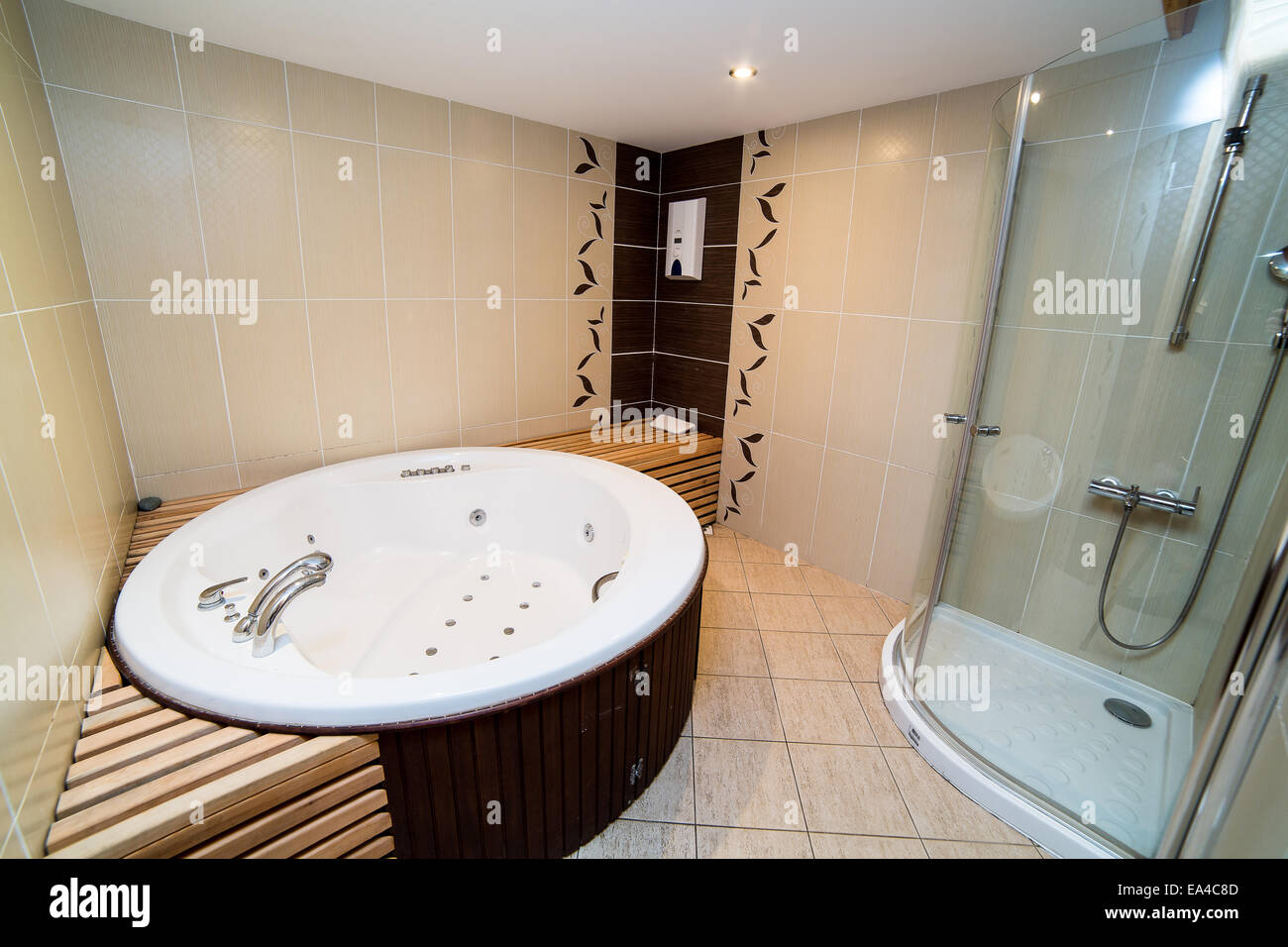 Bathroom, WC, toilet, lavatory room interior design Stock Photo - Alamy