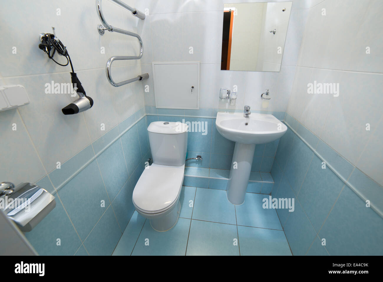 Bathroom, WC, toilet, lavatory room interior design Stock Photo - Alamy