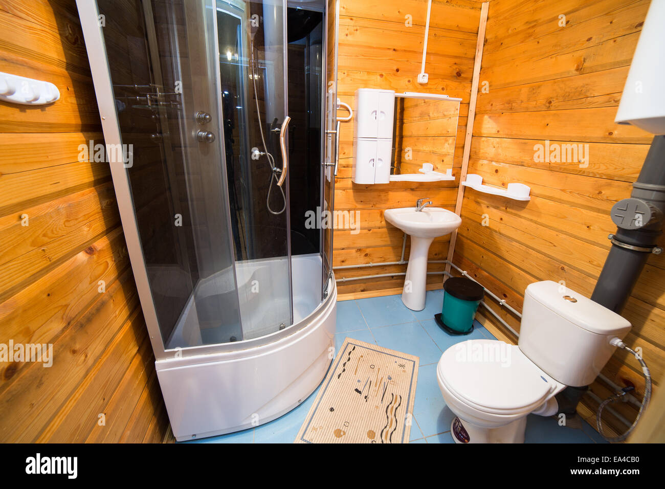 Bathroom, WC, toilet, lavatory room interior design Stock Photo - Alamy