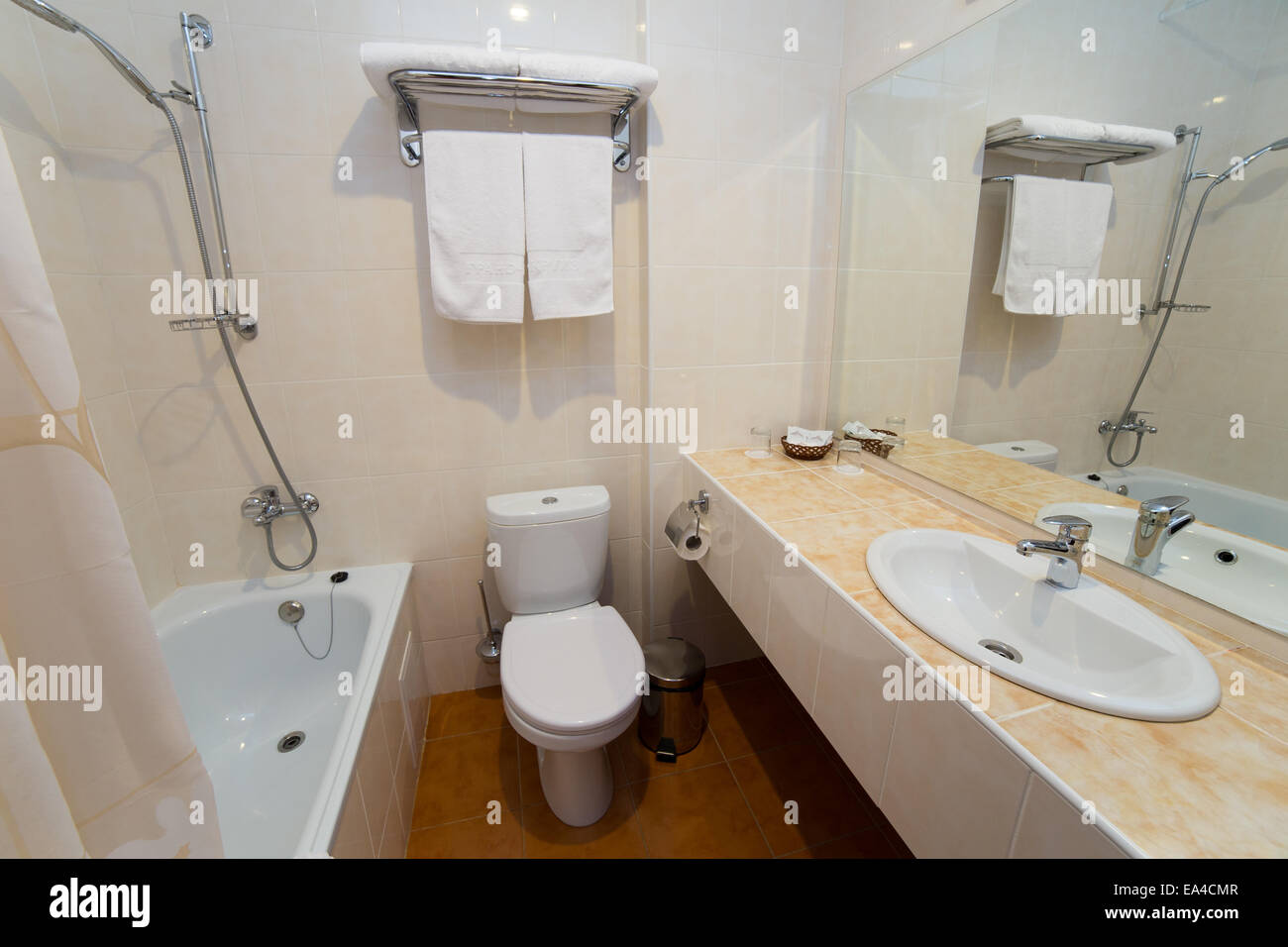Bathroom, WC, toilet, lavatory room interior design Stock Photo - Alamy