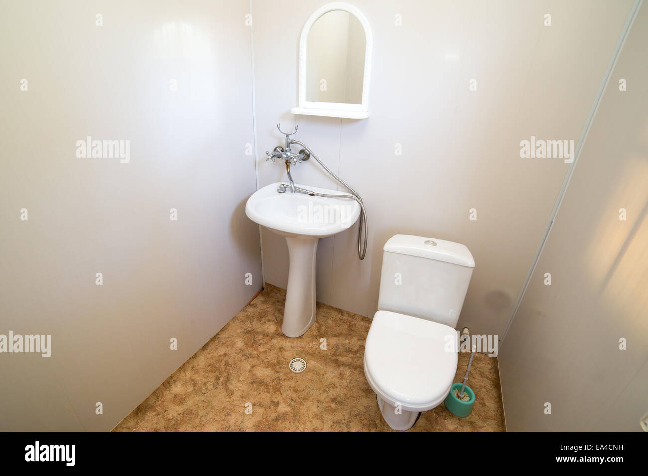 Bathroom, WC, toilet, lavatory room interior design Stock Photo - Alamy