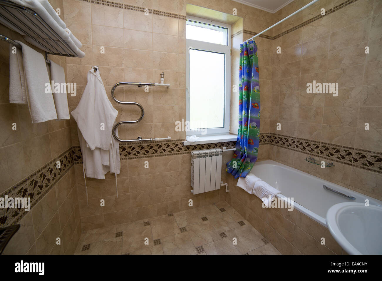 Bathroom, WC, toilet, lavatory room interior design Stock Photo - Alamy