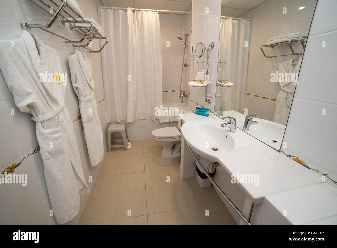 Bathroom, WC, toilet, lavatory room interior design Stock Photo - Alamy