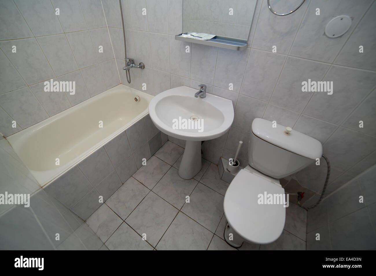 Bathroom, WC, toilet, lavatory room interior design Stock Photo - Alamy