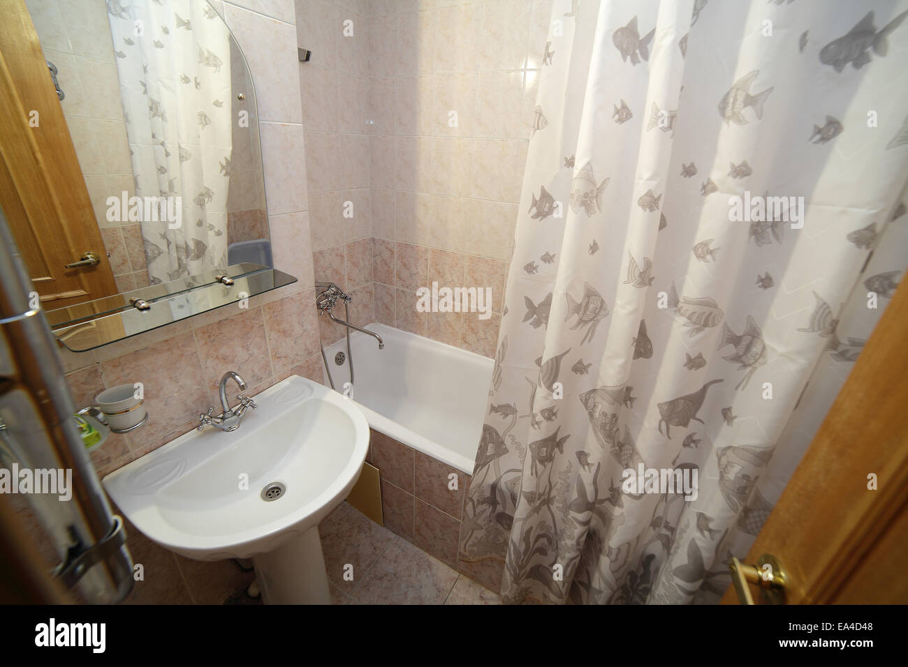 Bathroom, WC, toilet, lavatory room interior design Stock Photo - Alamy