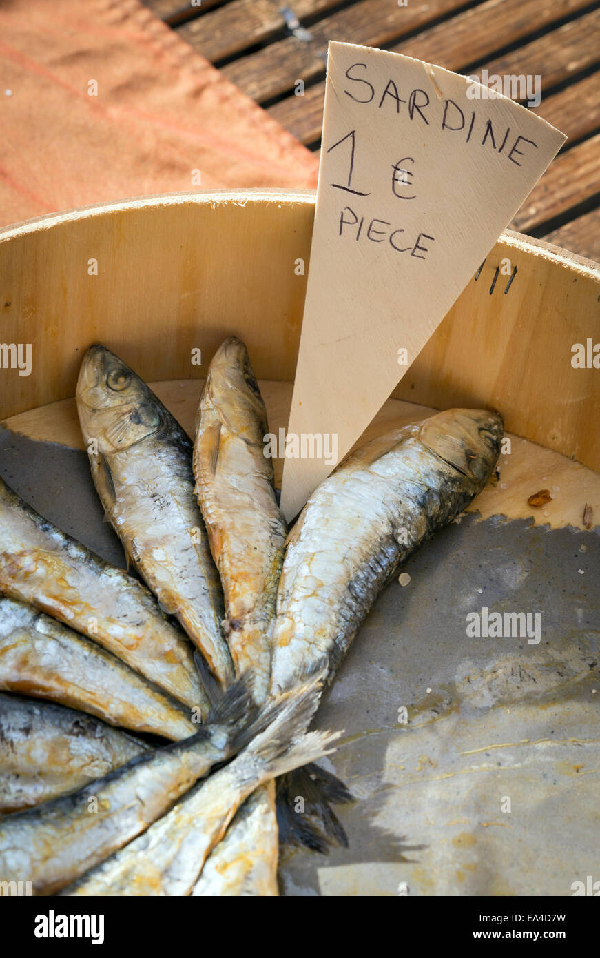 Sardines france hi-res stock photography and images - Alamy