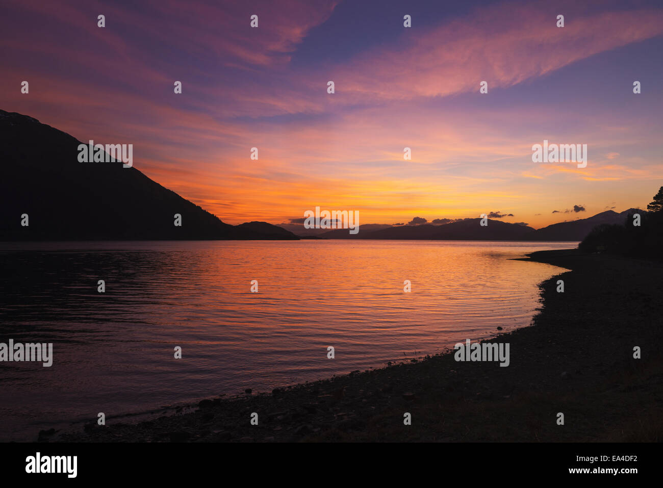 Loch linnhe from onich hi-res stock photography and images - Alamy