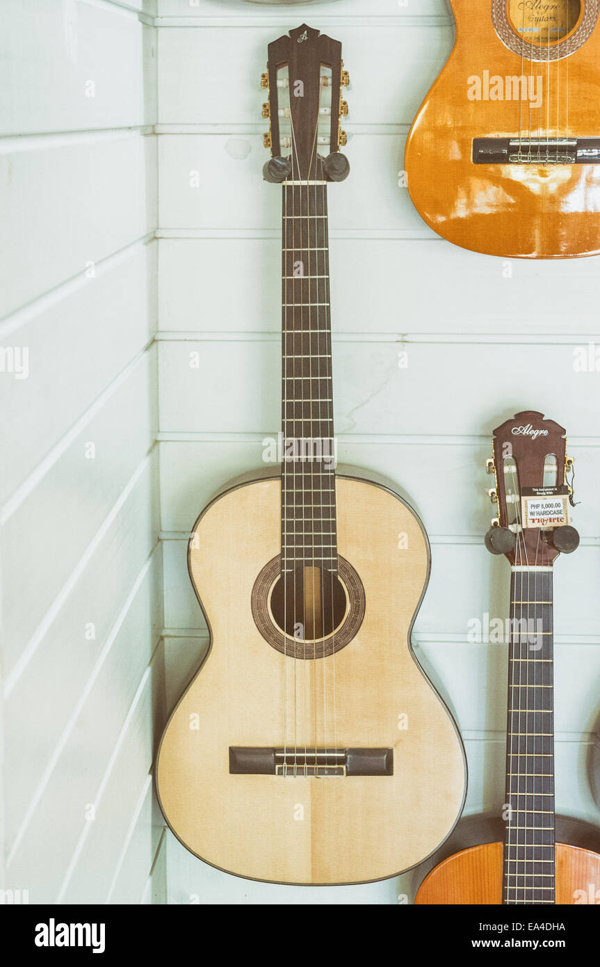 Traditional guitar lapu lapu cebu philippines hi-res stock photography ...