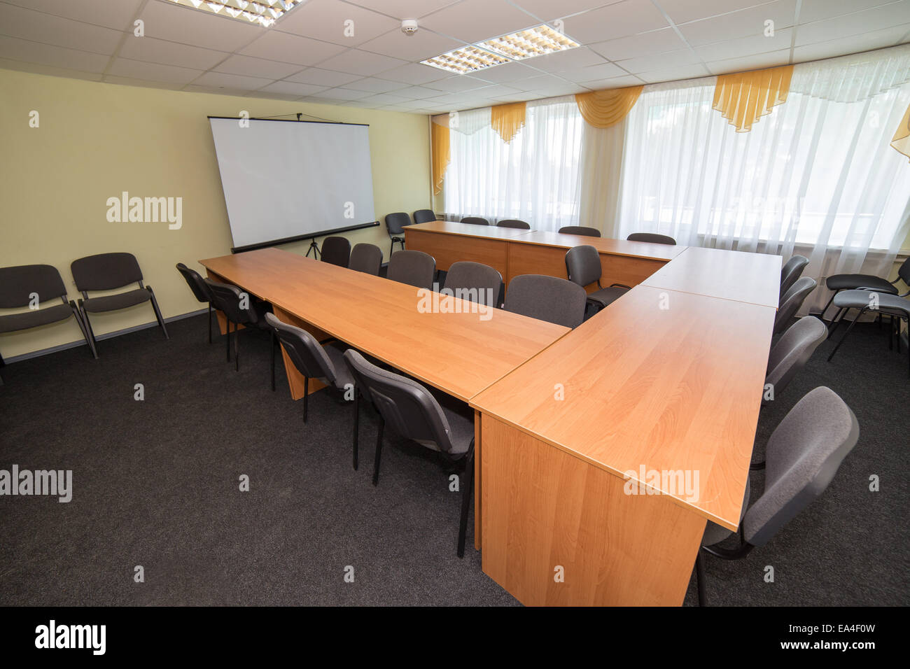 Conference hall interior hi-res stock photography and images - Alamy