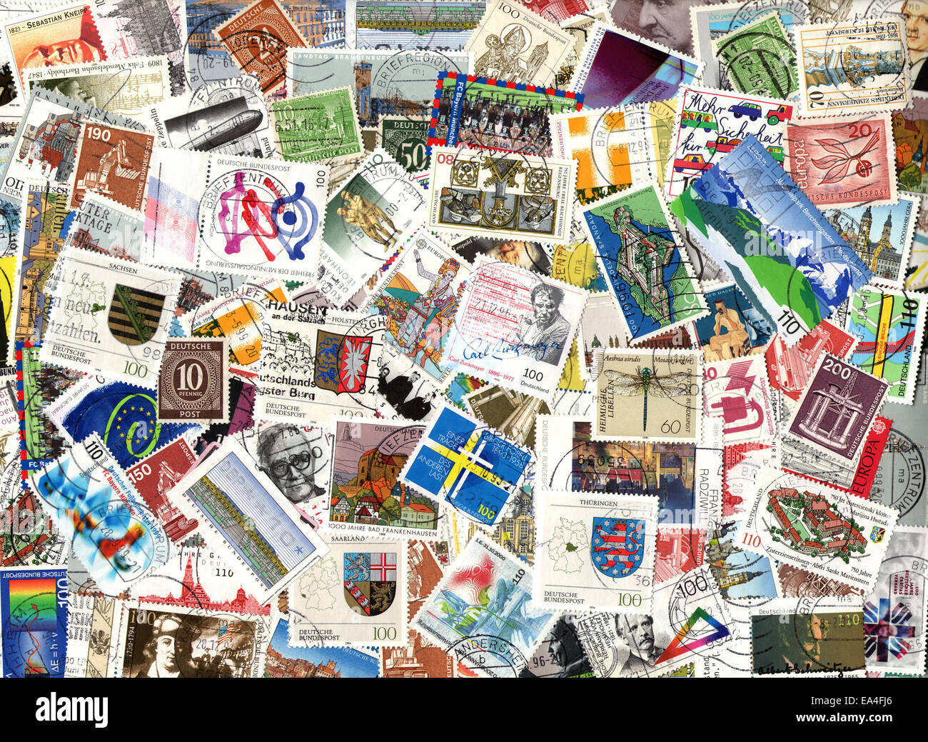 Stamp issued in germany hi-res stock photography and images - Alamy