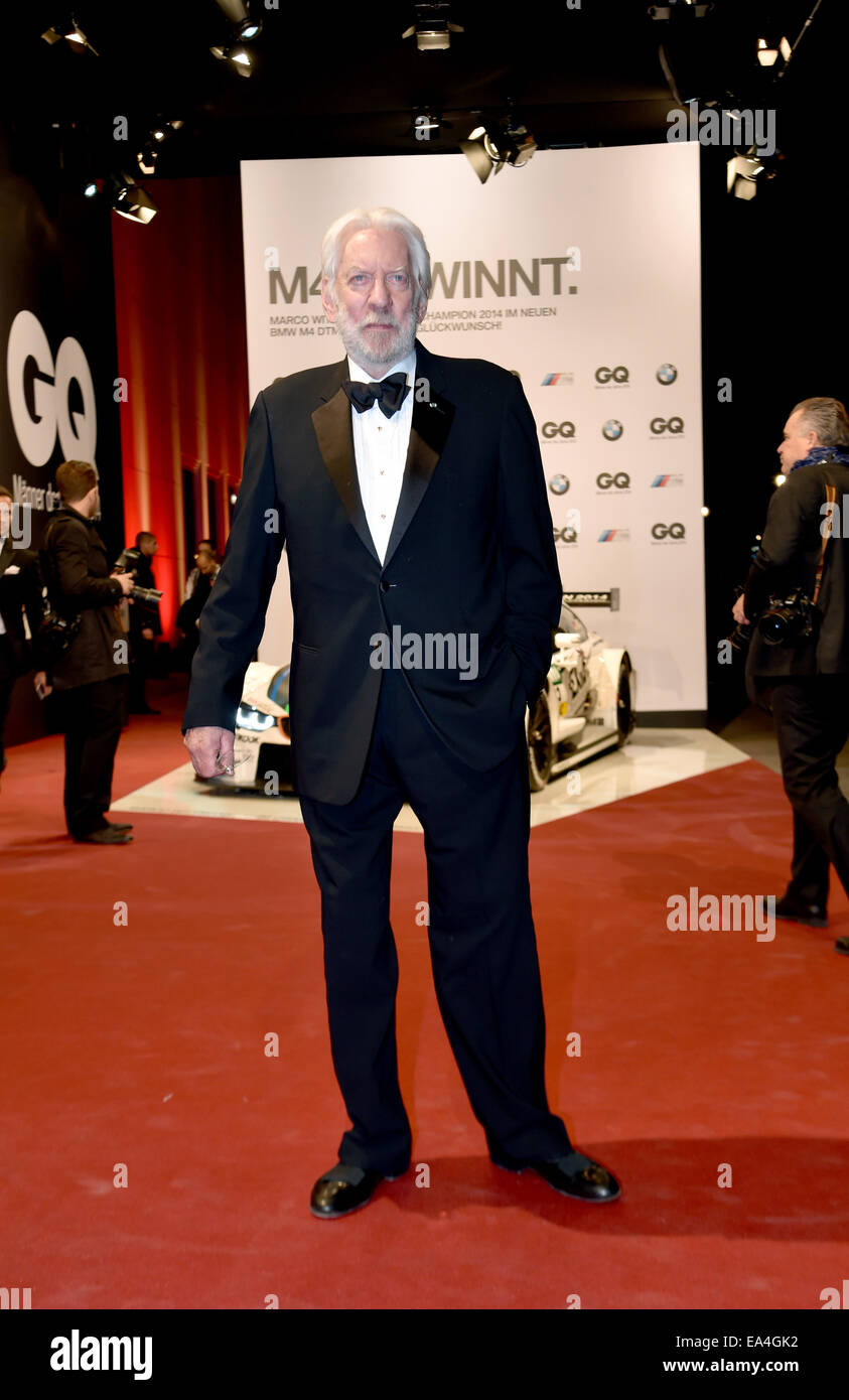 Berlin, Germany. 06th Nov, 2014. US american actor Donald Sutherland ...