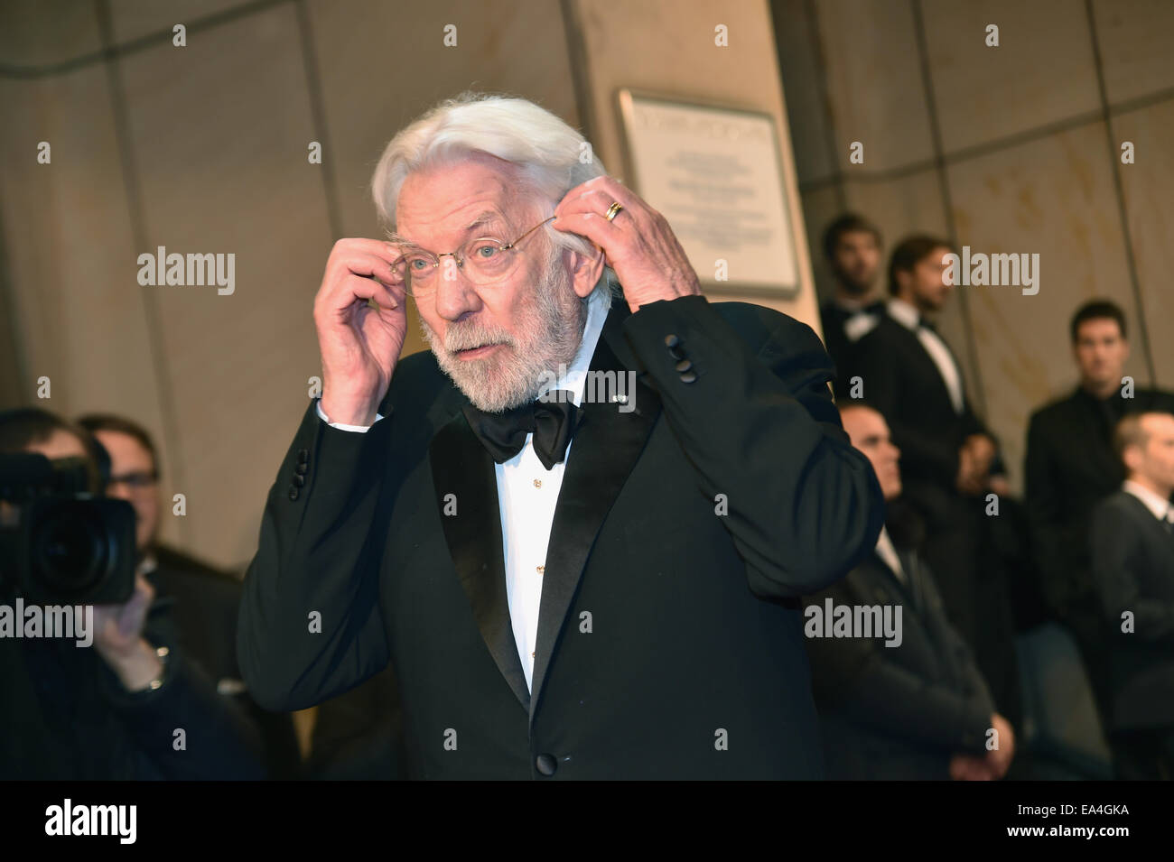 Berlin, Germany. 06th Nov, 2014. US american actor Donald Sutherland ...
