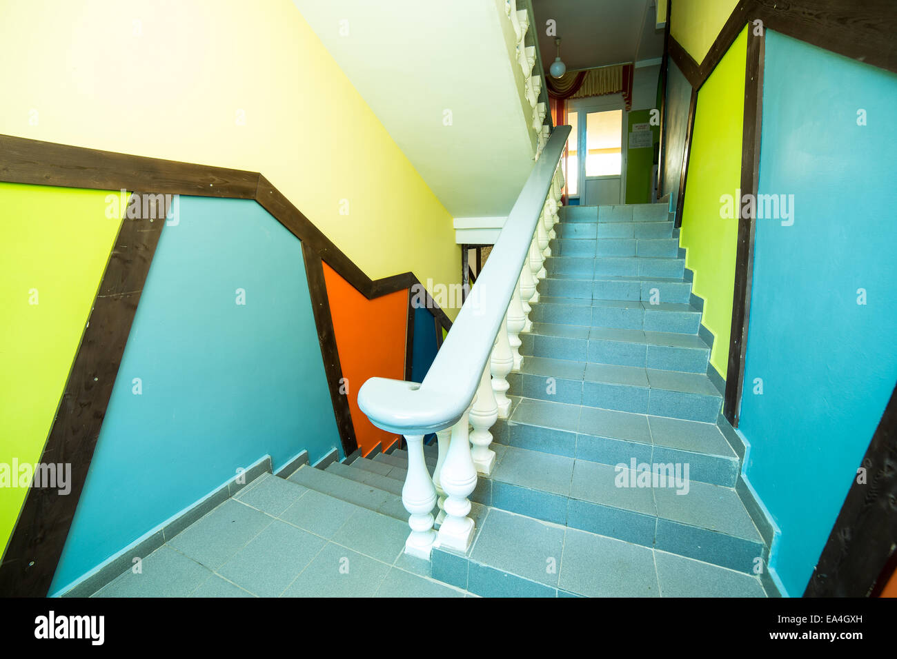 House interior, staircase Stock Photo - Alamy House interior, staircase Stock Photo - Alamy