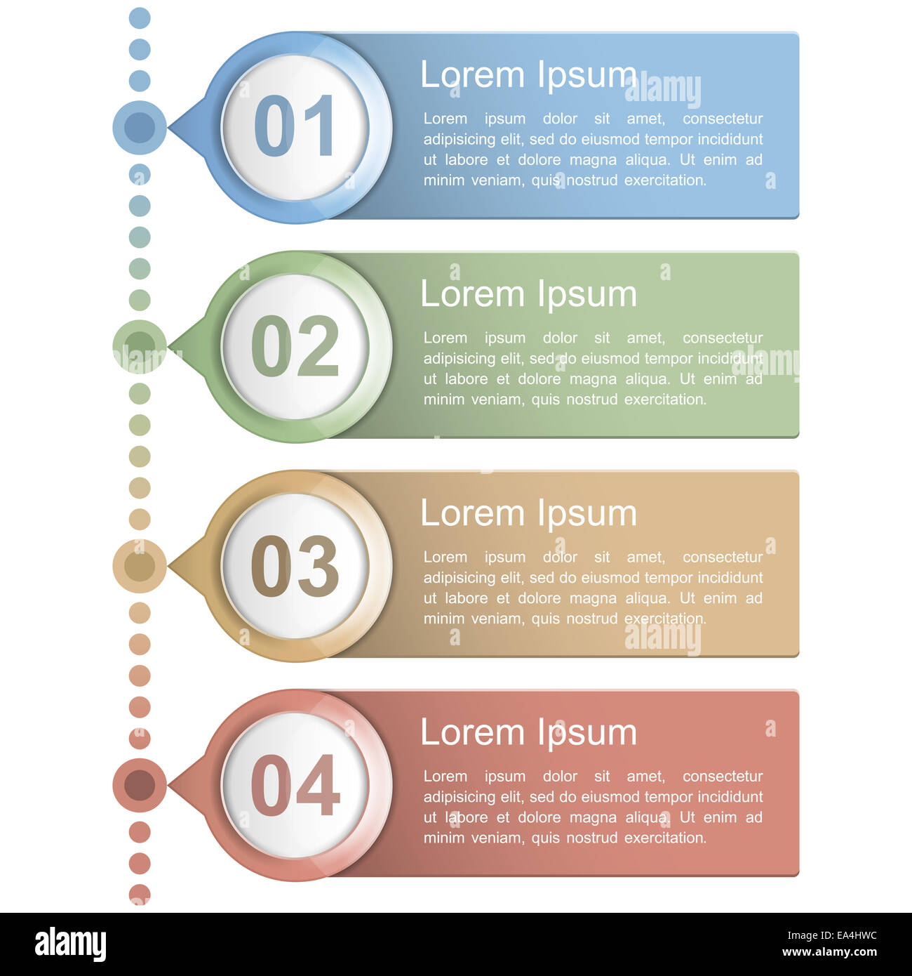 Timeline design template Stock Photo - Alamy