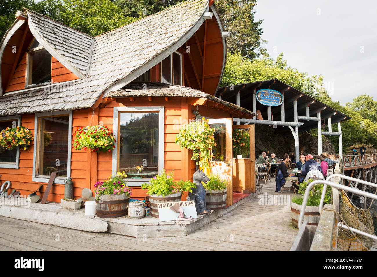 The Saltry Restaurant in Halibut Cove, Kachemak Bay, Southcentral ...