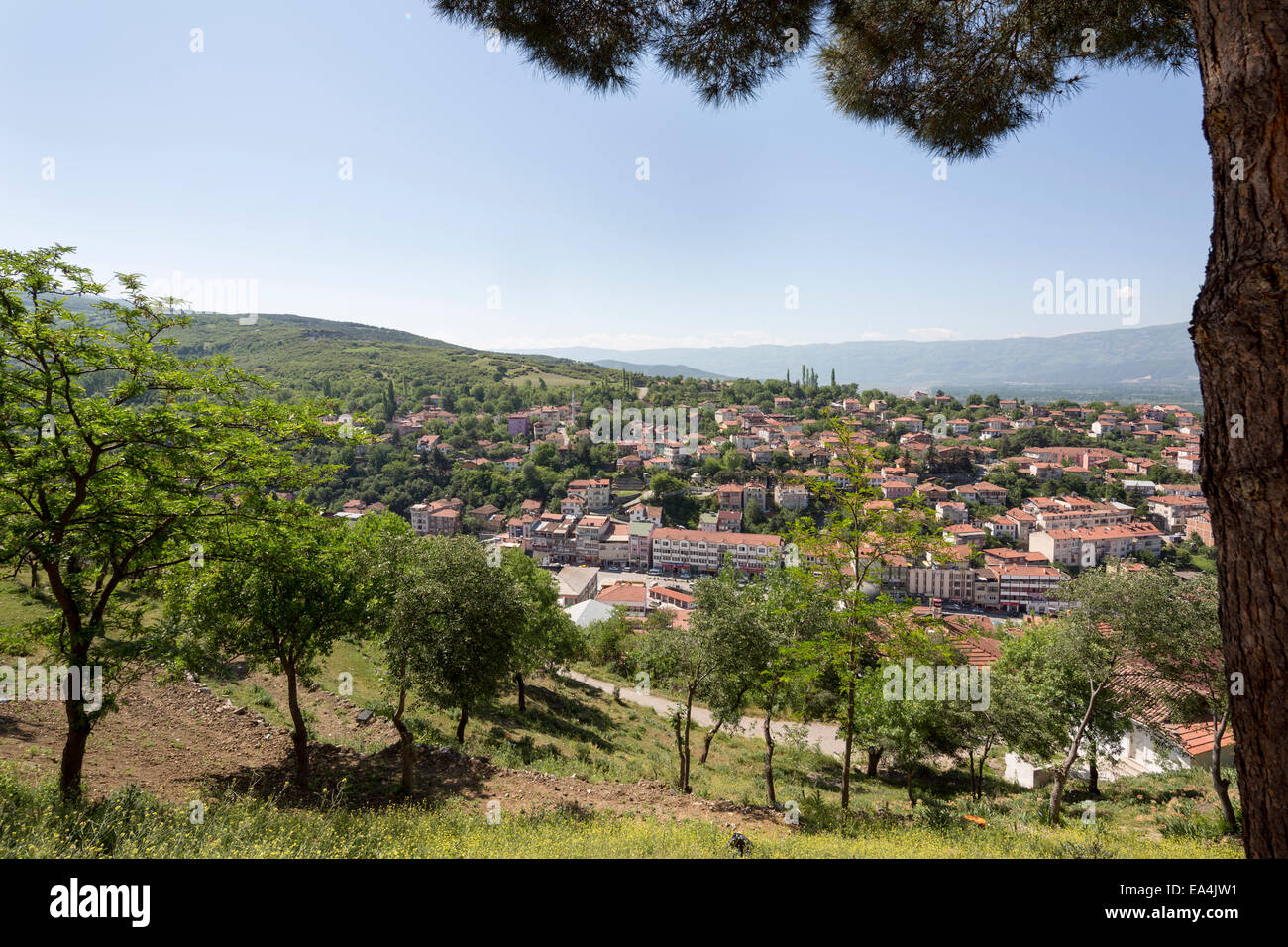 view of Niksar town, Tokat province, Anatolia, Turkey Stock Photo - Alamy