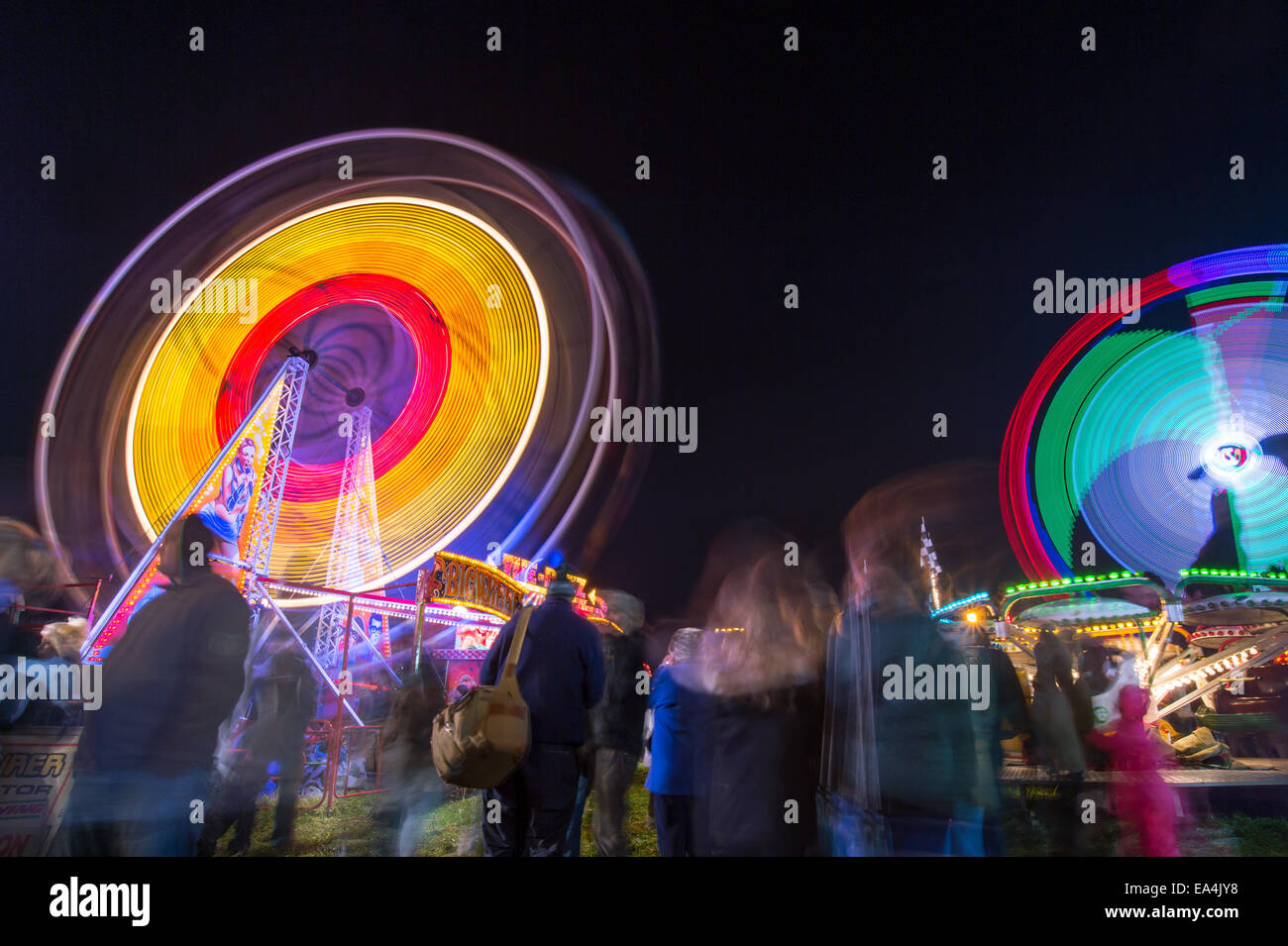 The fun fair! Stock Photo - Alamy