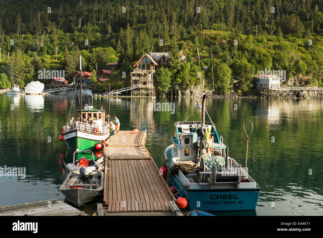 Elevated view coastal ferry hi-res stock photography and images - Alamy