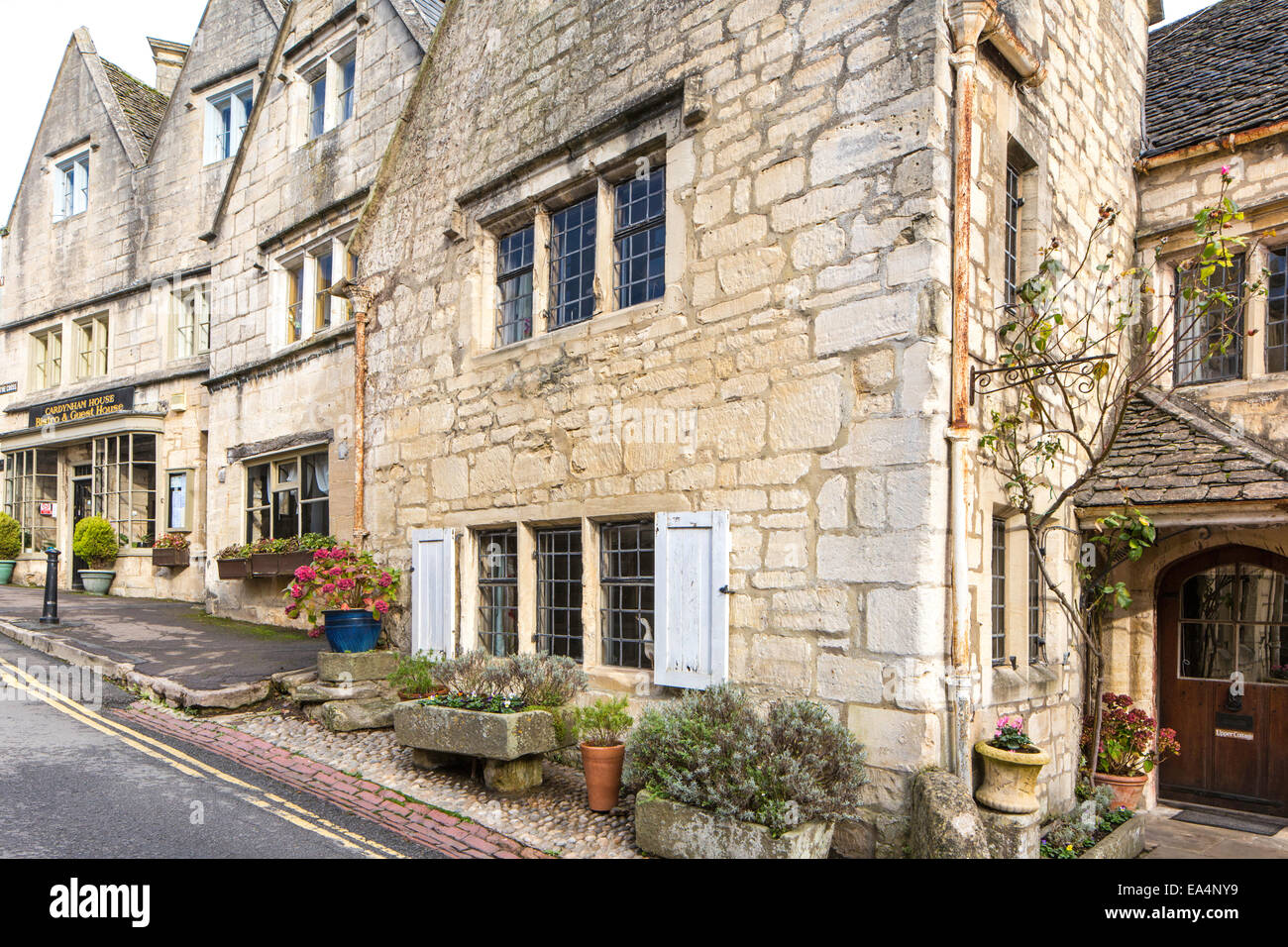 Tibbiwell street in painswick hi-res stock photography and images - Alamy