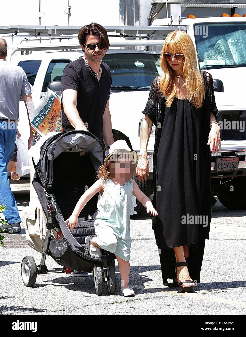 Rachel Zoe and Rodger Berman take their son, Skyler to the farmers ...