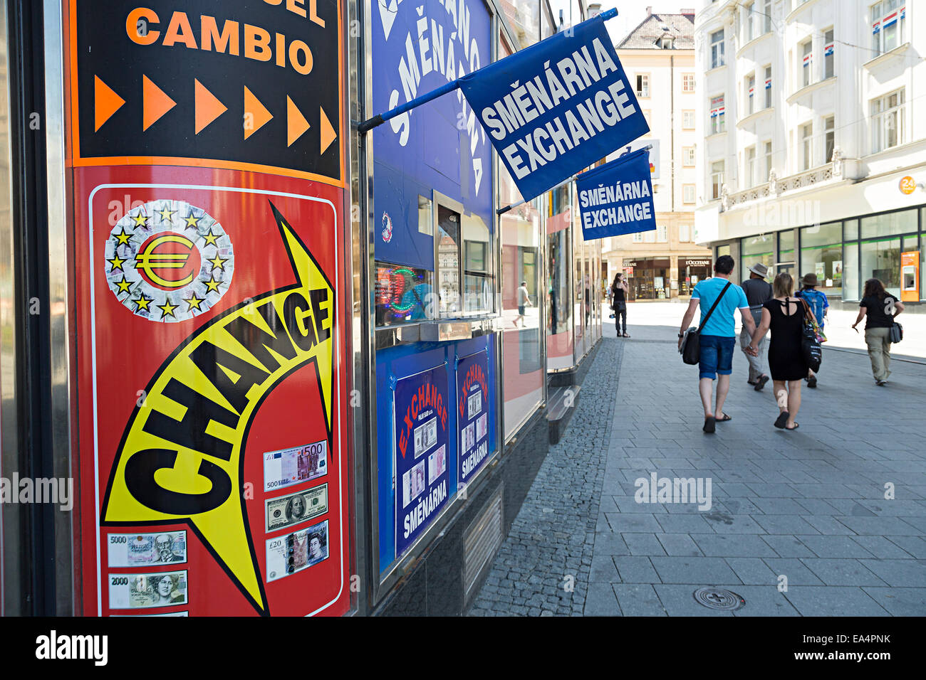 Money Exchange And Shop High Resolution Stock Photography and Images ...