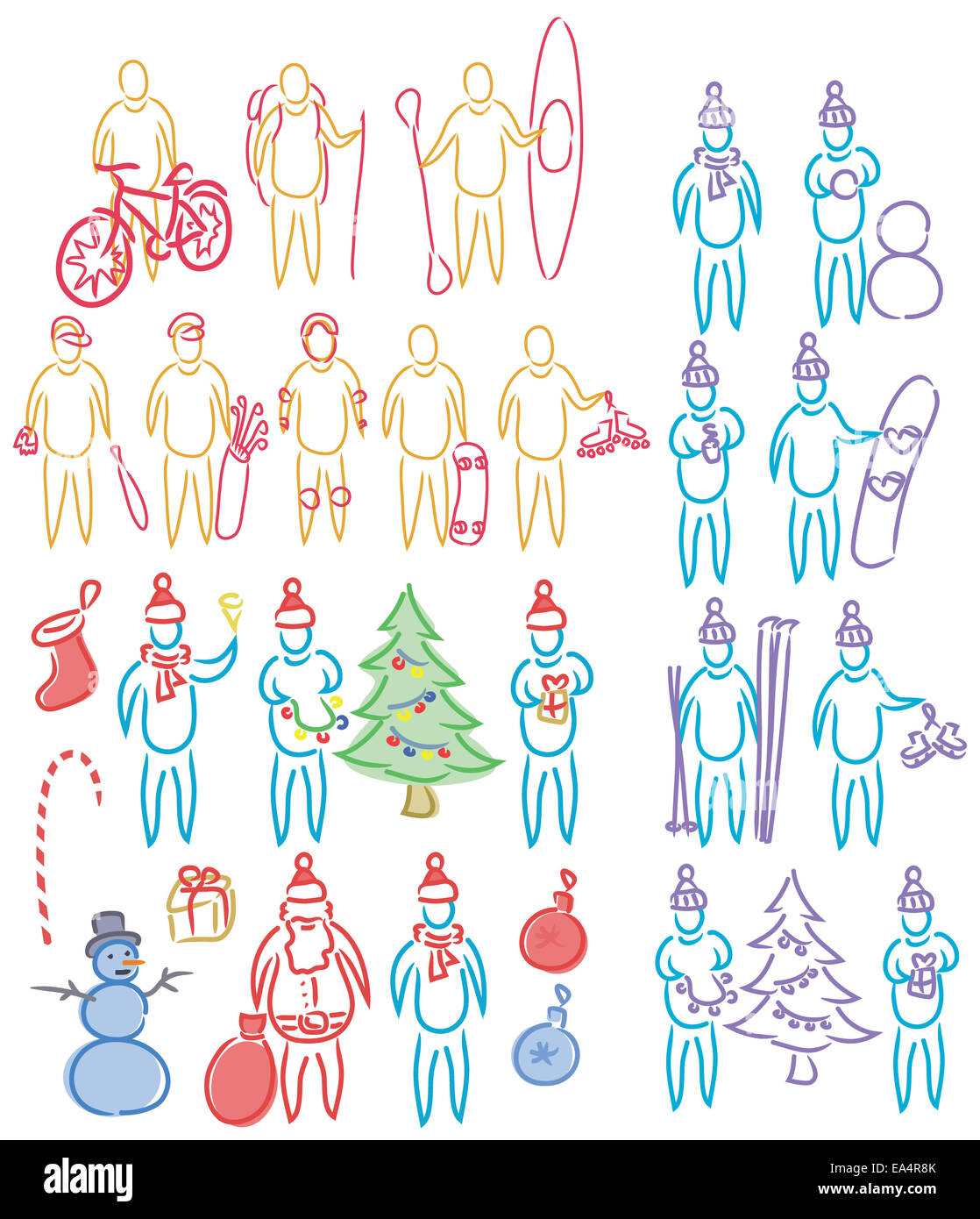 Human shapes hi-res stock photography and images - Alamy