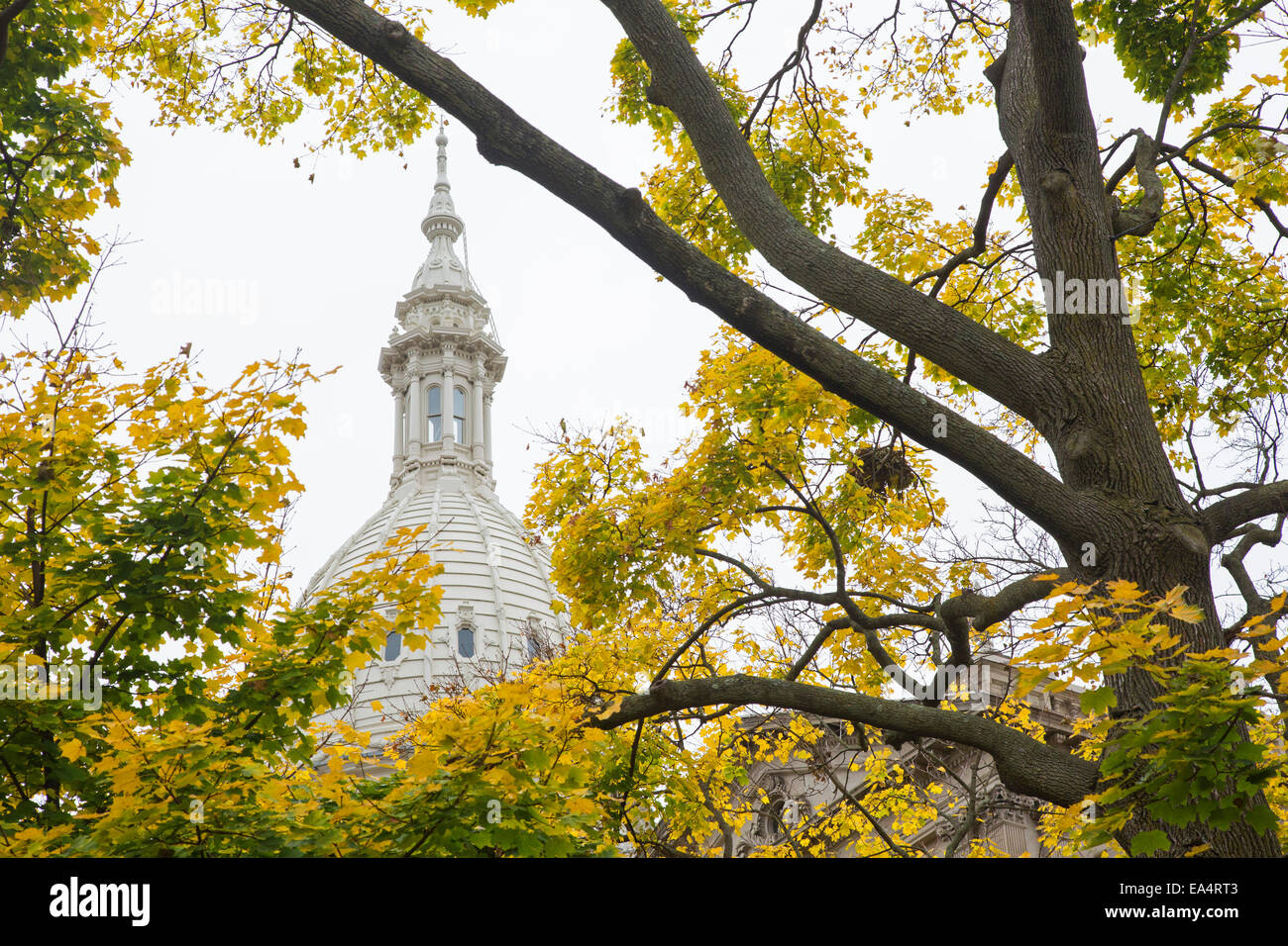 Michigan Capitol Building High Resolution Stock Photography and Images ...