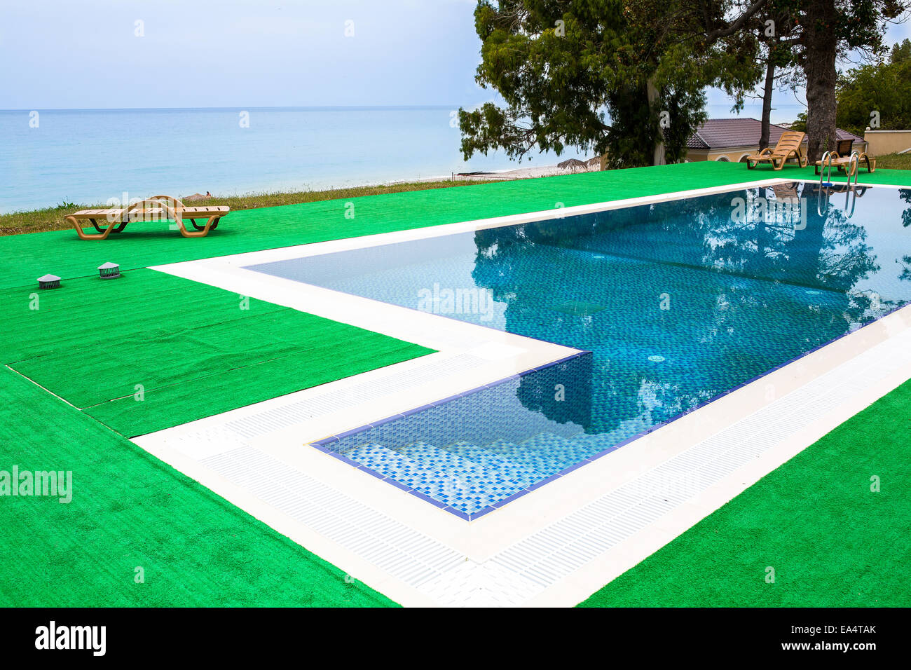 Swimming pool, resort Stock Photo - Alamy