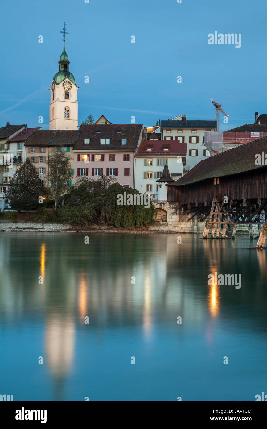 Dawn in Olten, canton of Solothurn, Switzerland Stock Photo - Alamy