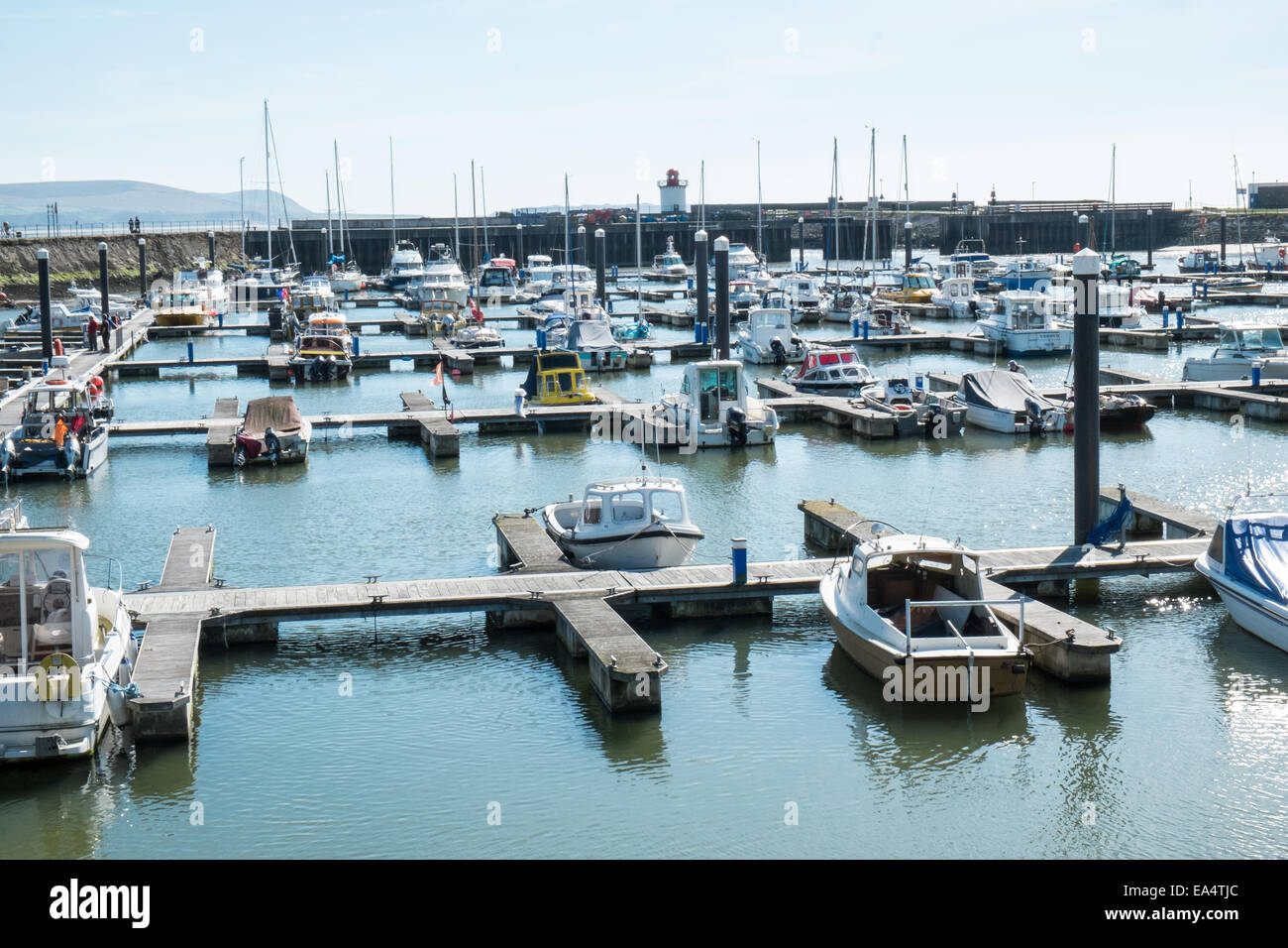 Marina burry port wales hi-res stock photography and images - Alamy
