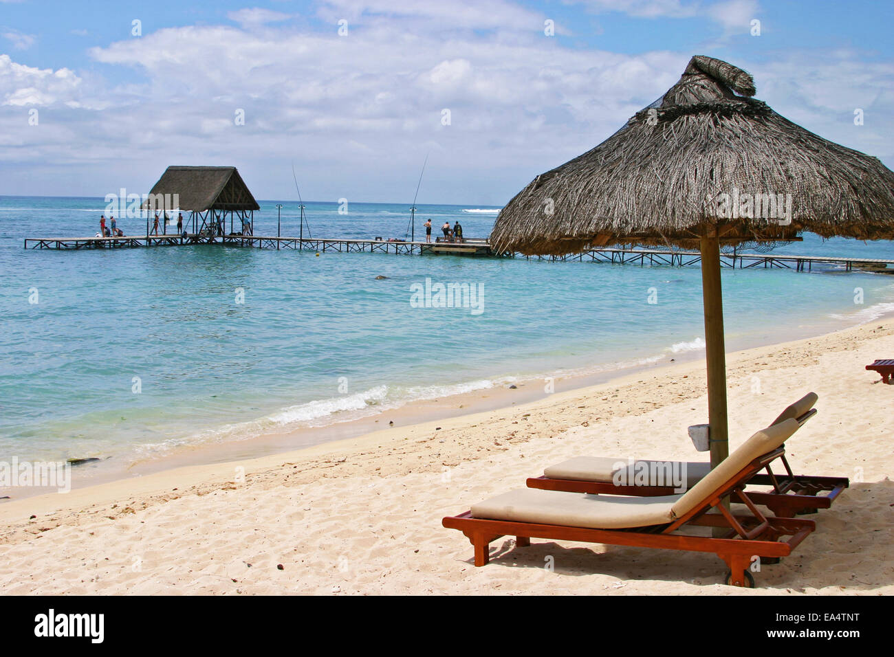 Mauritius beach scenic Stock Photo - Alamy