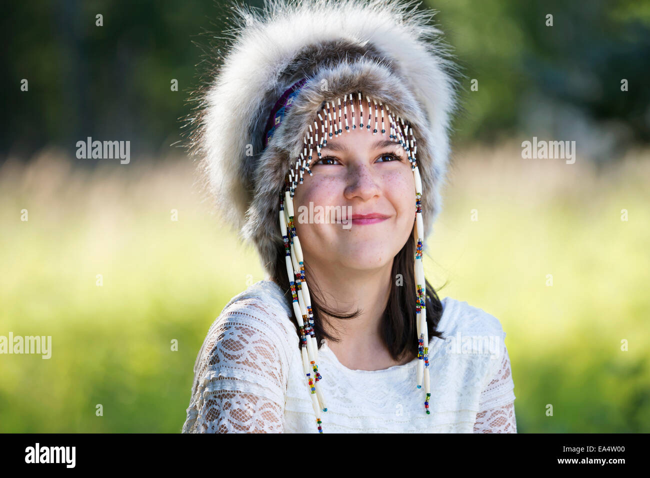 Alaskan native girls hi-res stock photography and images - Alamy