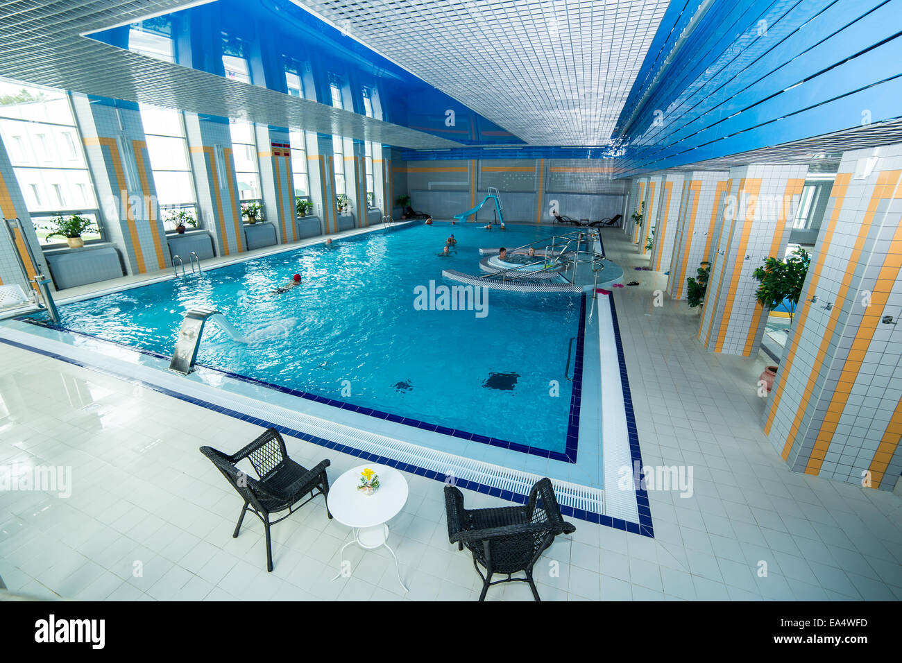 Swimming pool, resort Stock Photo - Alamy