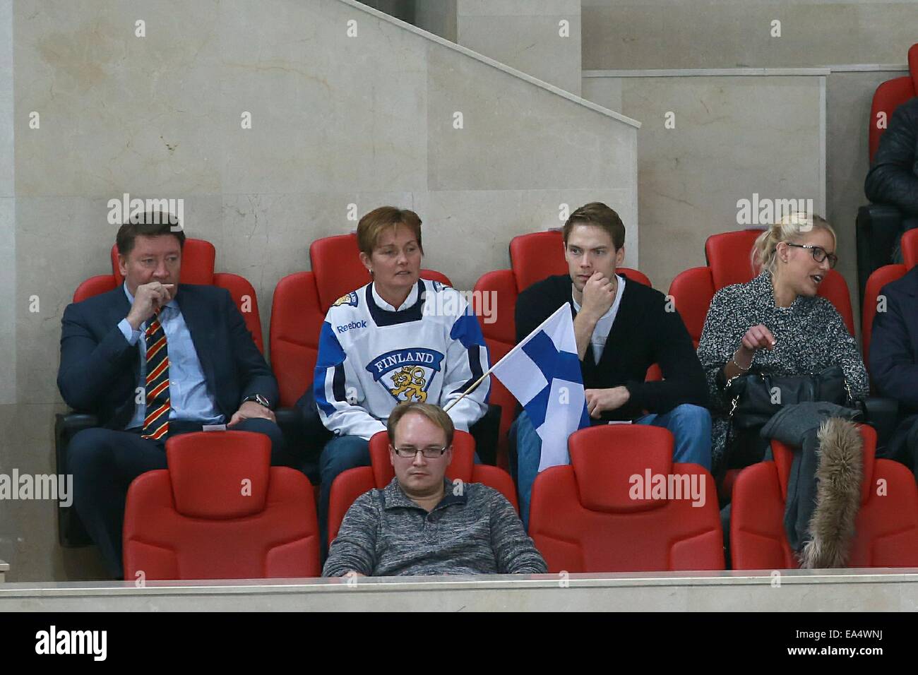 November 2, 2014. Russia, Moscow, Arena Luzhniki. KHL (Kontinental ...
