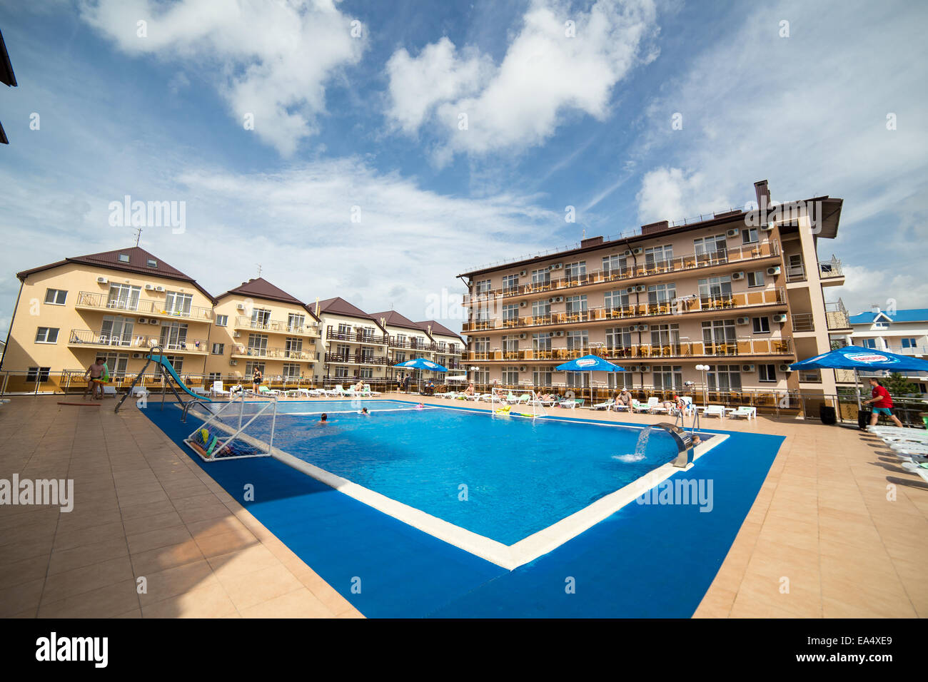 Swimming pool, resort Stock Photo - Alamy