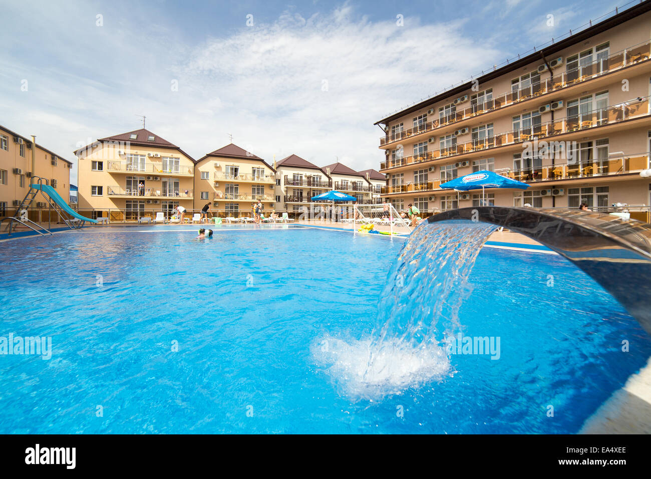 Swimming pool, resort Stock Photo - Alamy