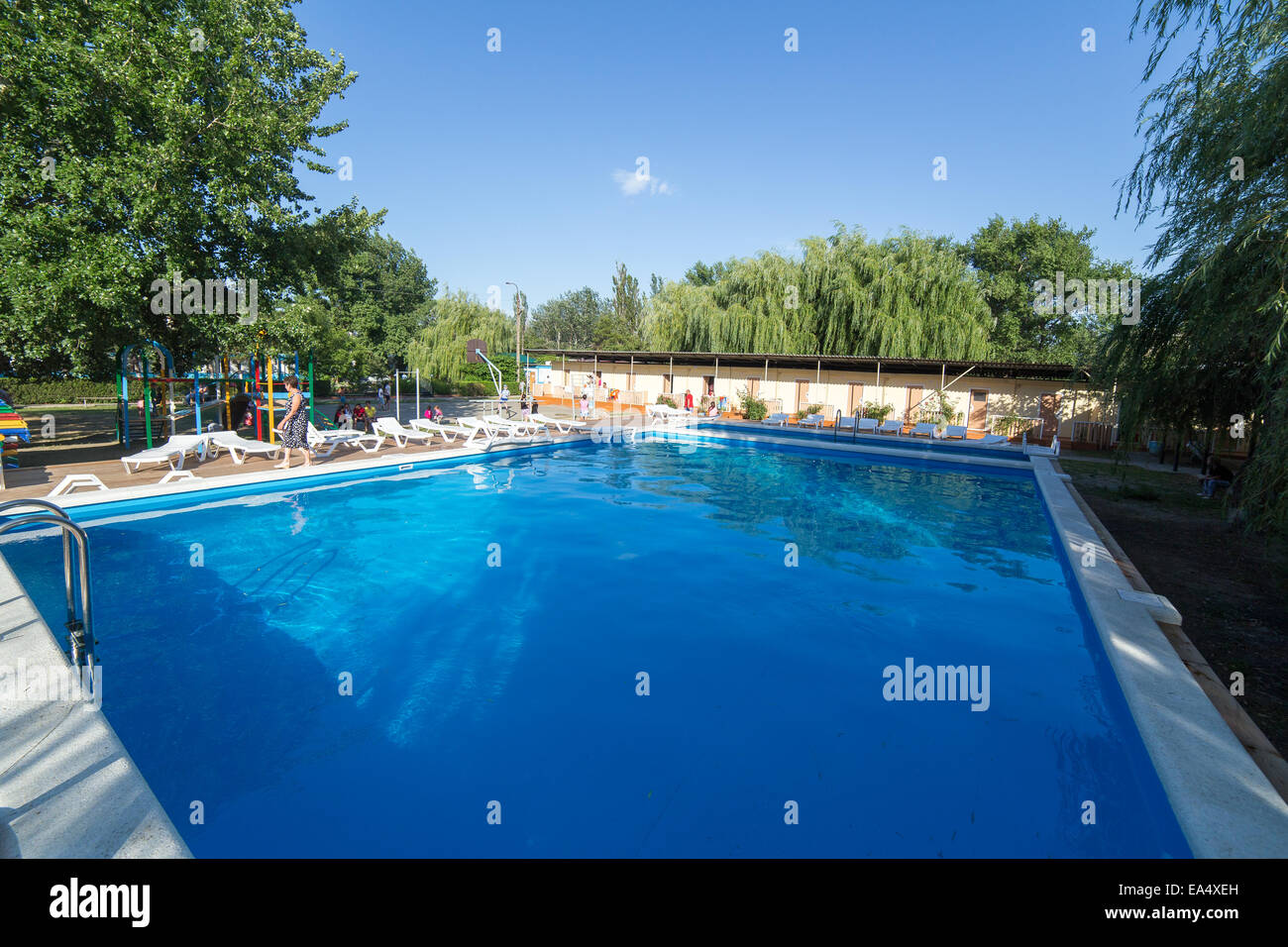 Swimming pool, resort Stock Photo - Alamy