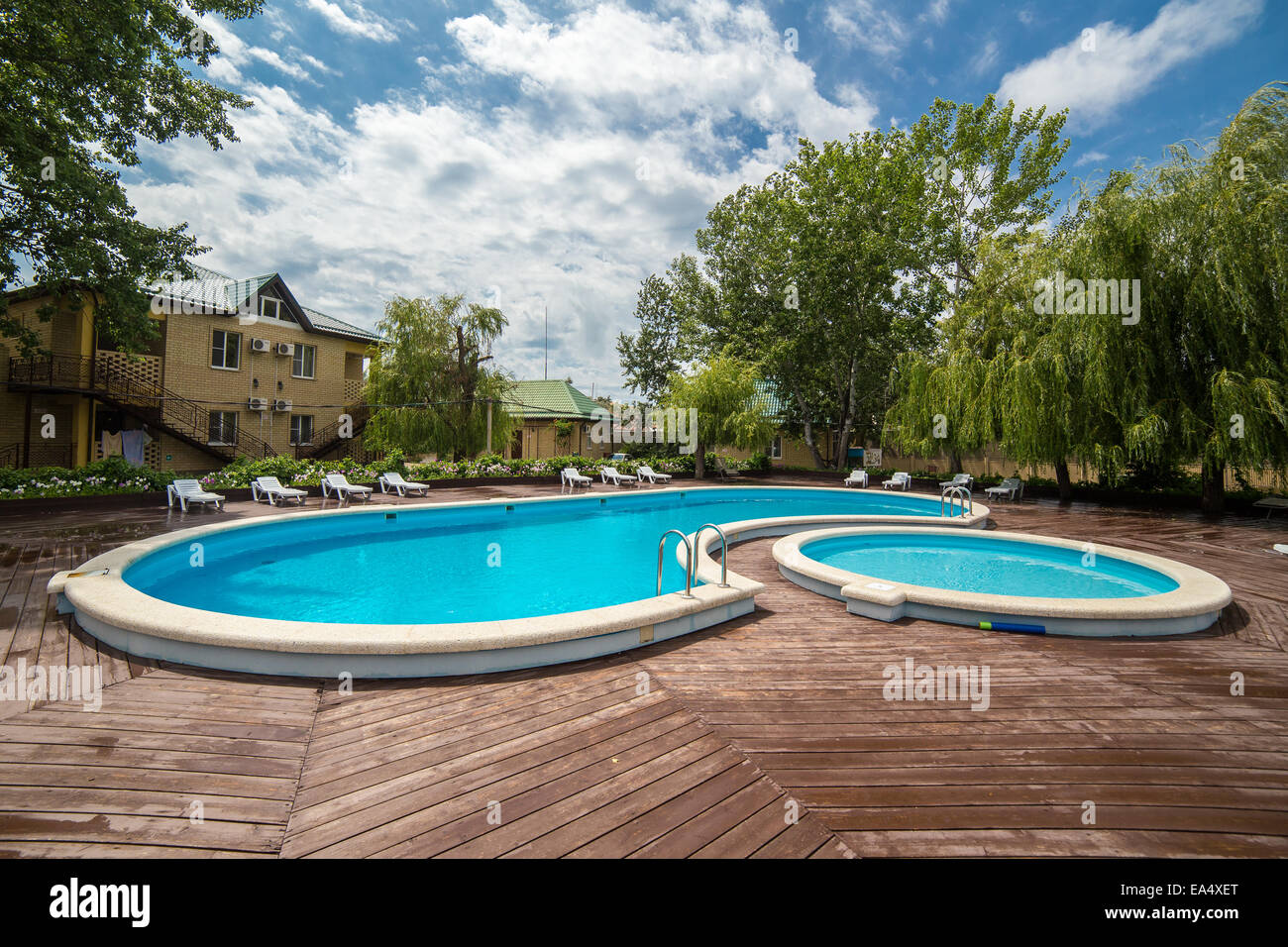 Swimming pool, resort Stock Photo - Alamy