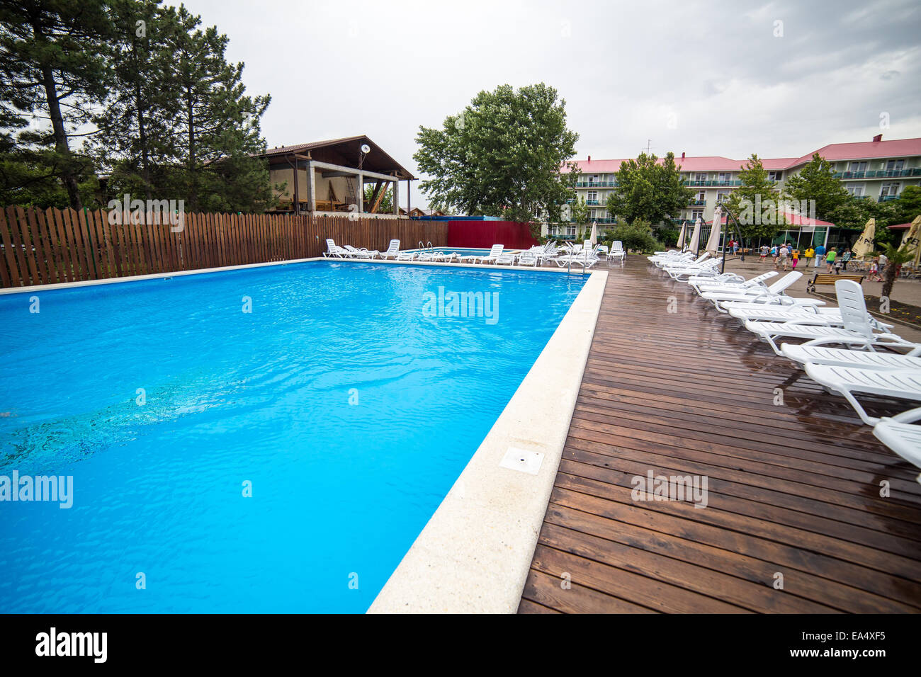 Swimming pool, resort Stock Photo - Alamy