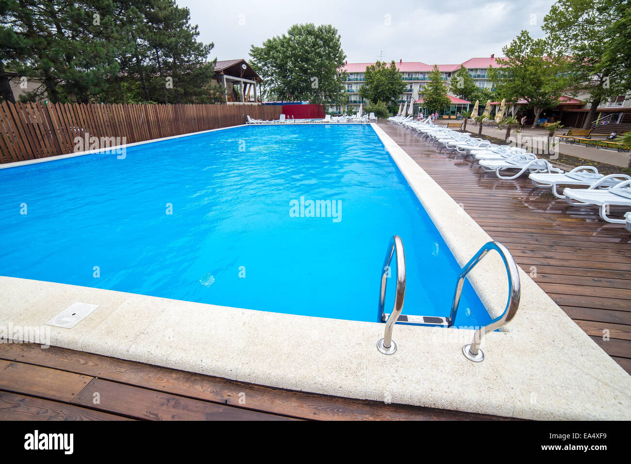 Swimming pool, resort Stock Photo - Alamy