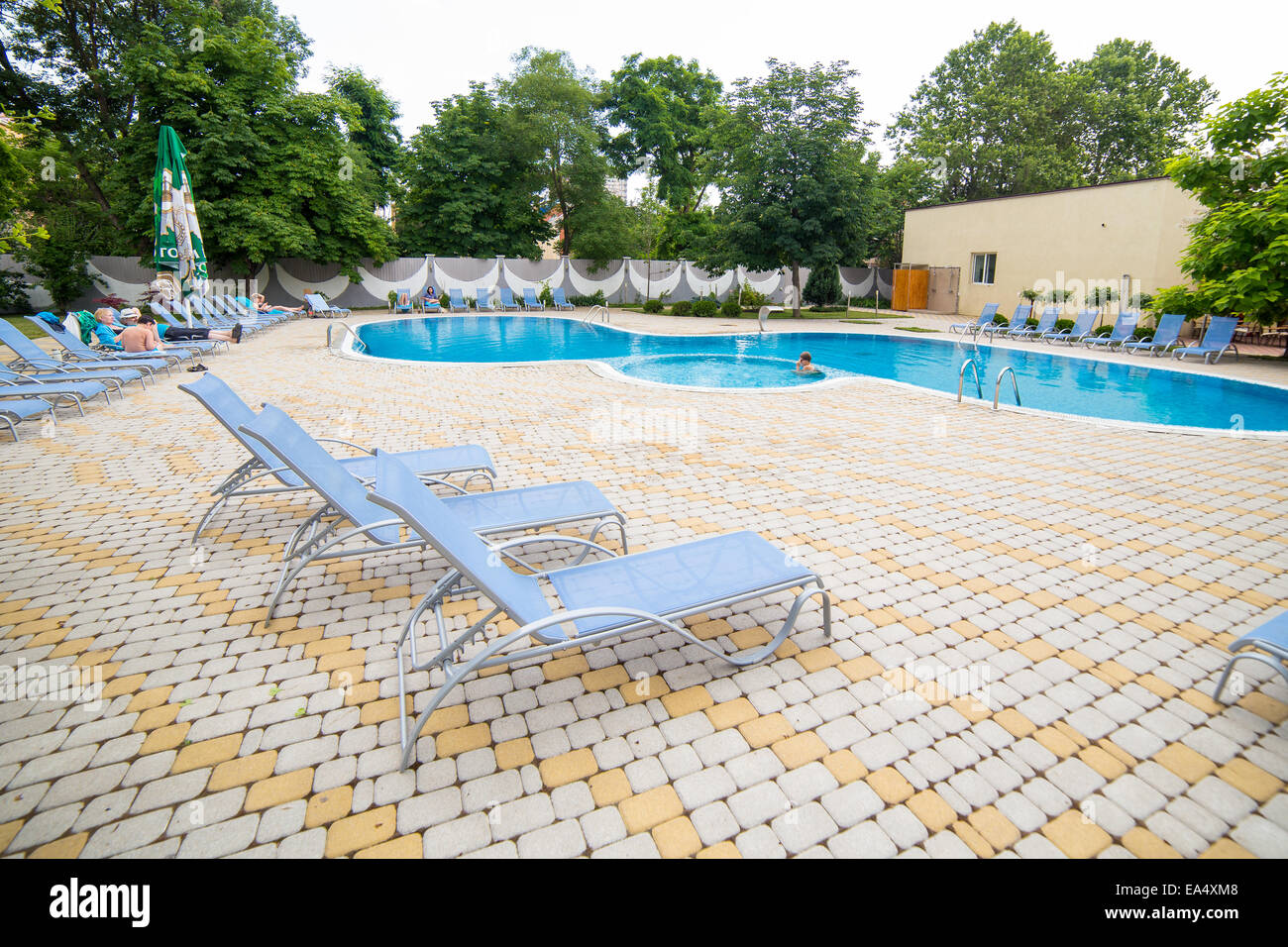 Swimming pool, resort Stock Photo - Alamy