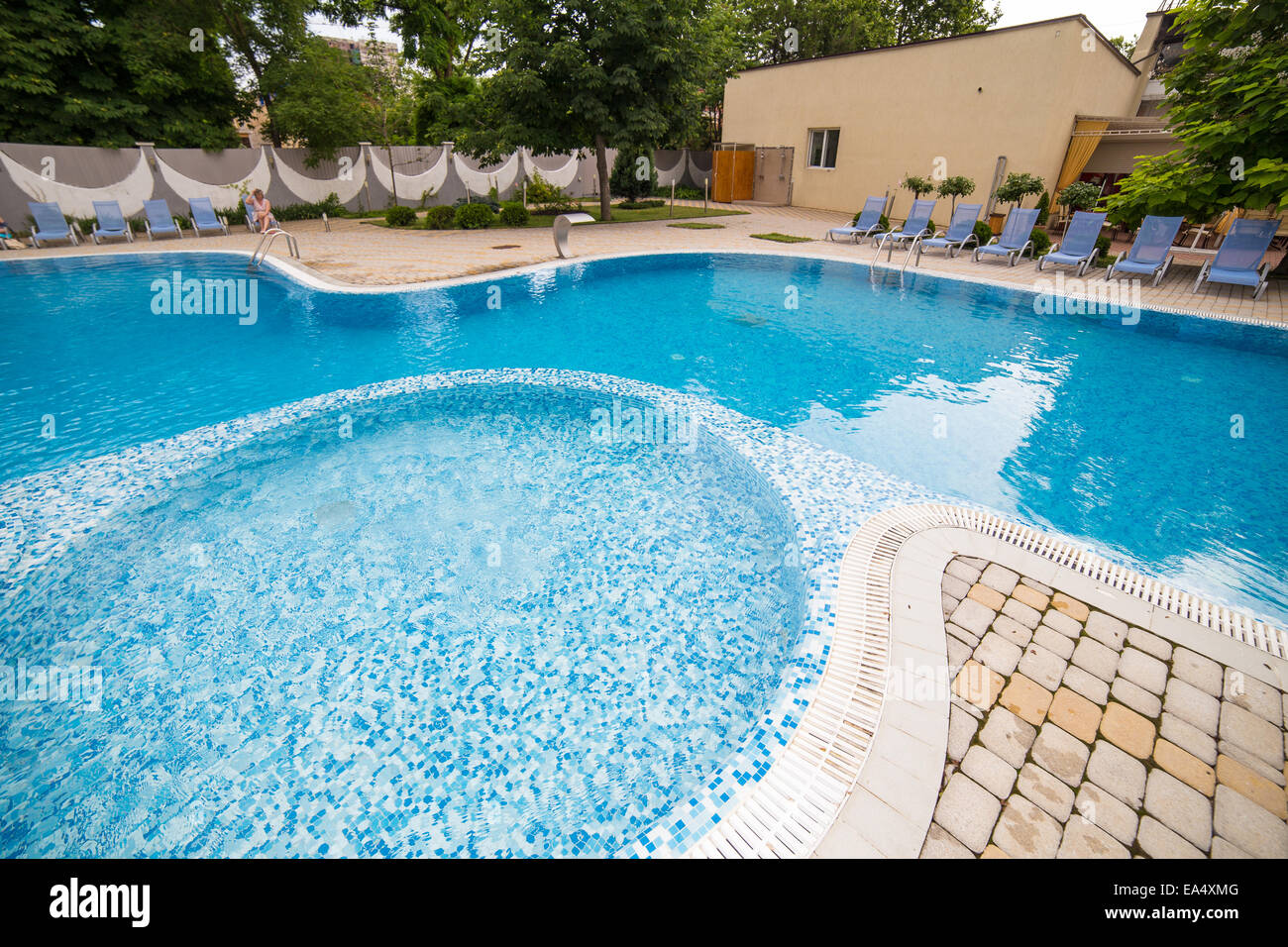 Swimming pool, resort Stock Photo - Alamy