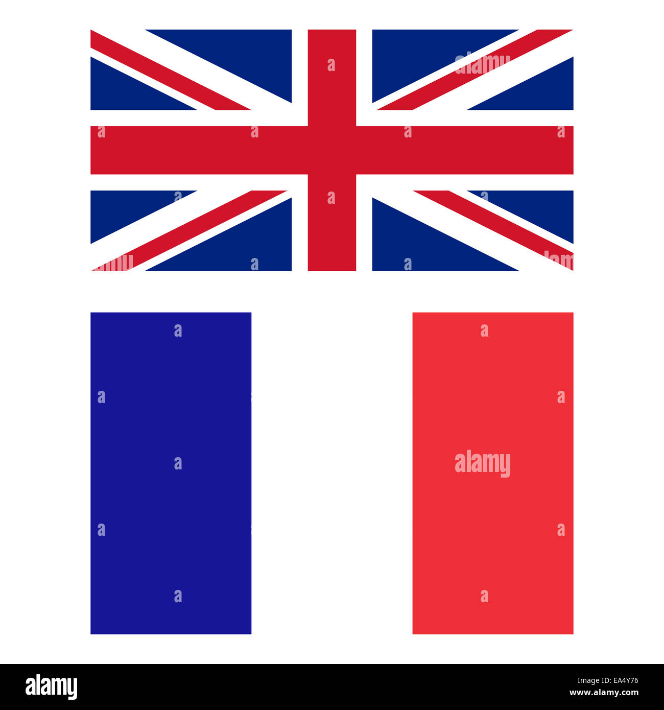 French British Flag Uk Stock Photos & French British Flag Uk Stock ...