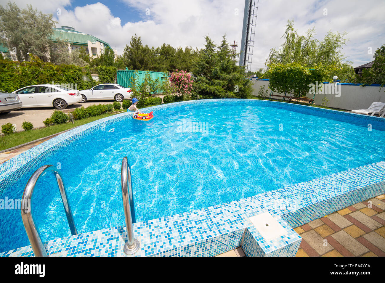 Swimming pool, resort Stock Photo - Alamy