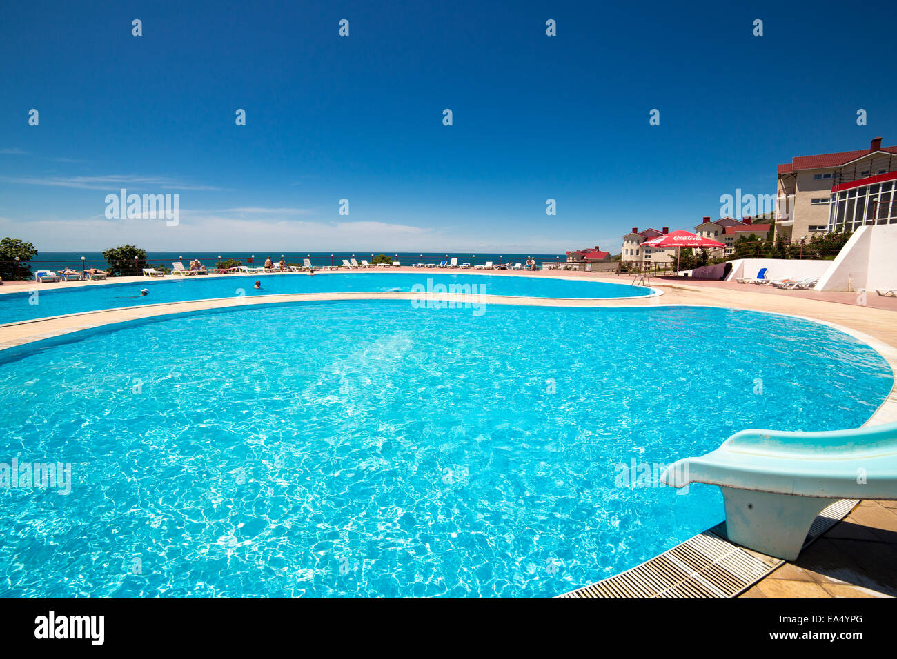 Swimming pool, resort Stock Photo - Alamy