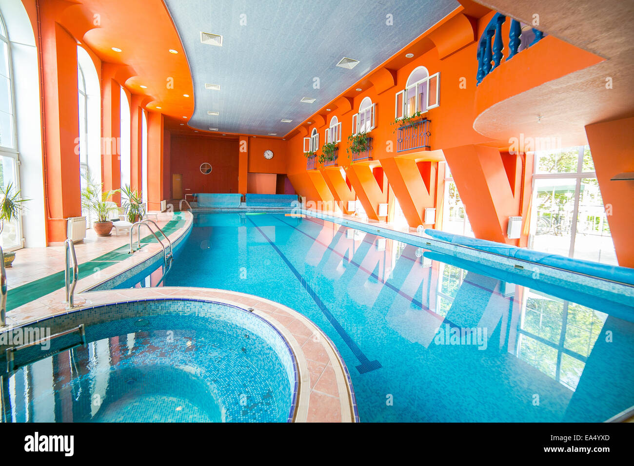 Swimming pool, resort Stock Photo - Alamy