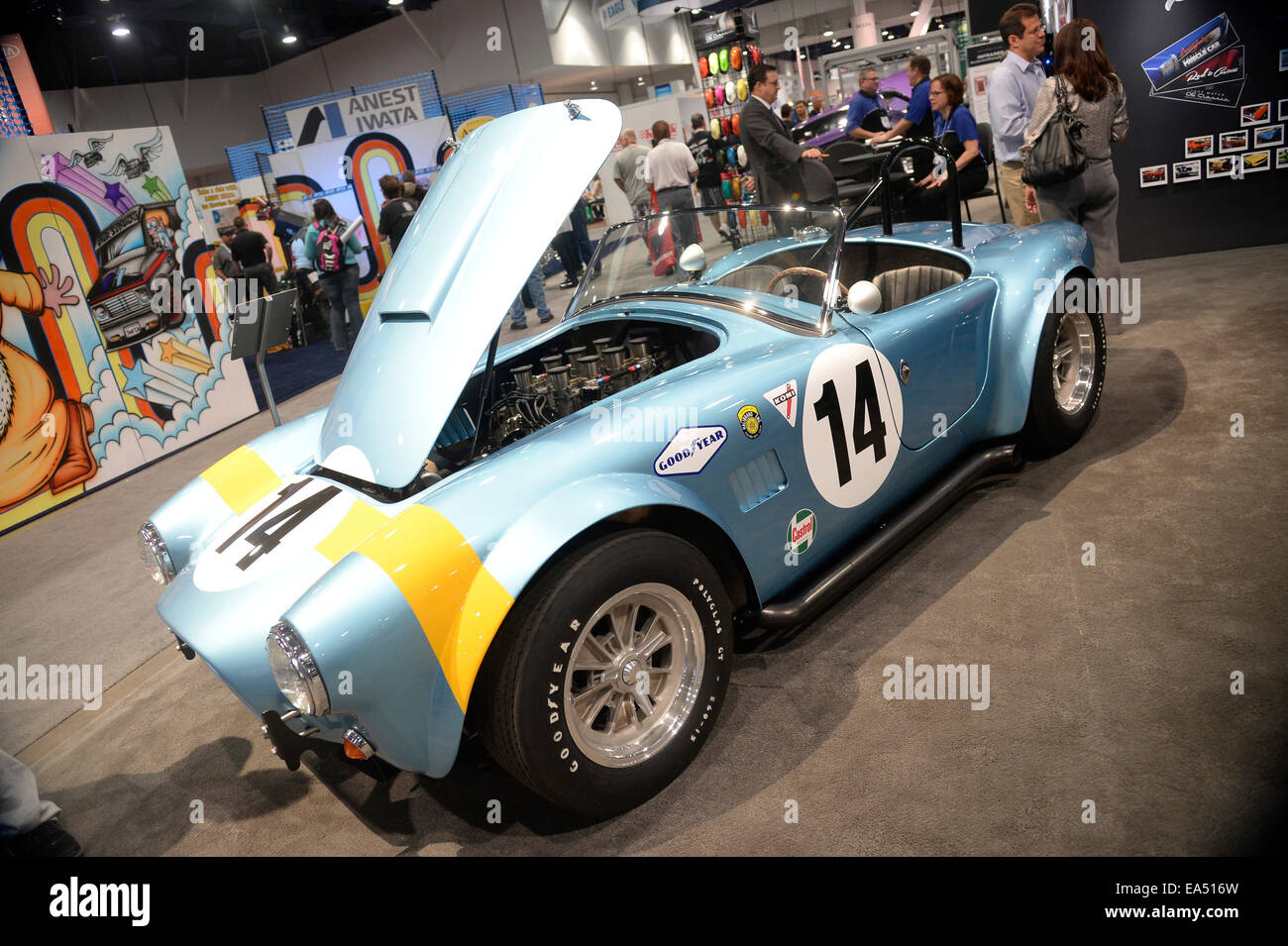 Las Vegas, Nevada, USA. 6th November, 2014. One of the many custom cars ...