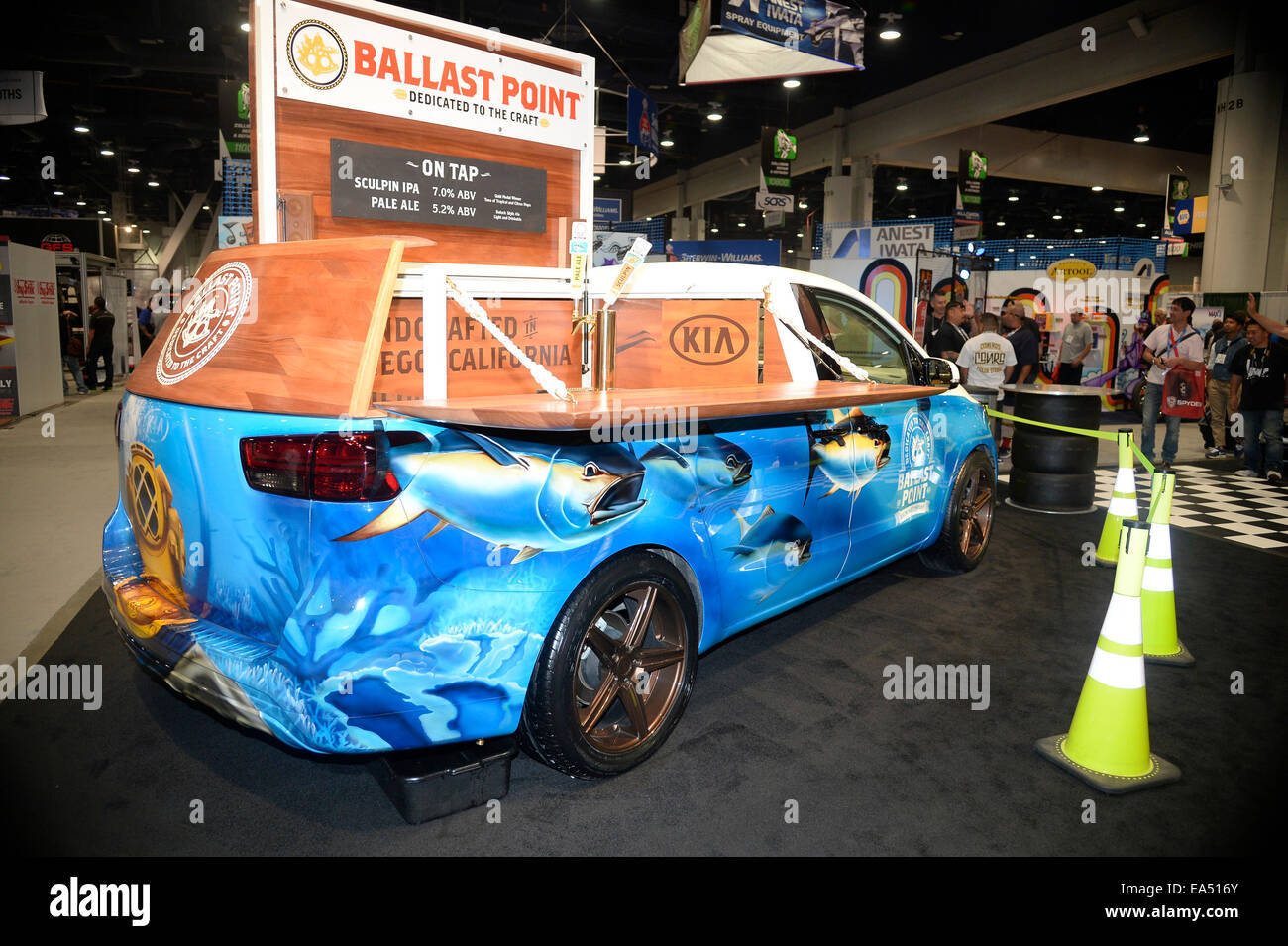 Las Vegas, Nevada, USA. 6th November, 2014. One of the many custom cars ...